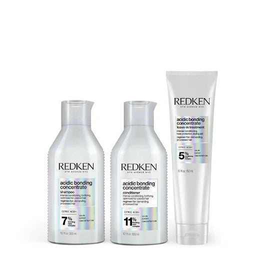 Redken Acidic Bonding Concentrate Trio Bundle – Salon Sessions